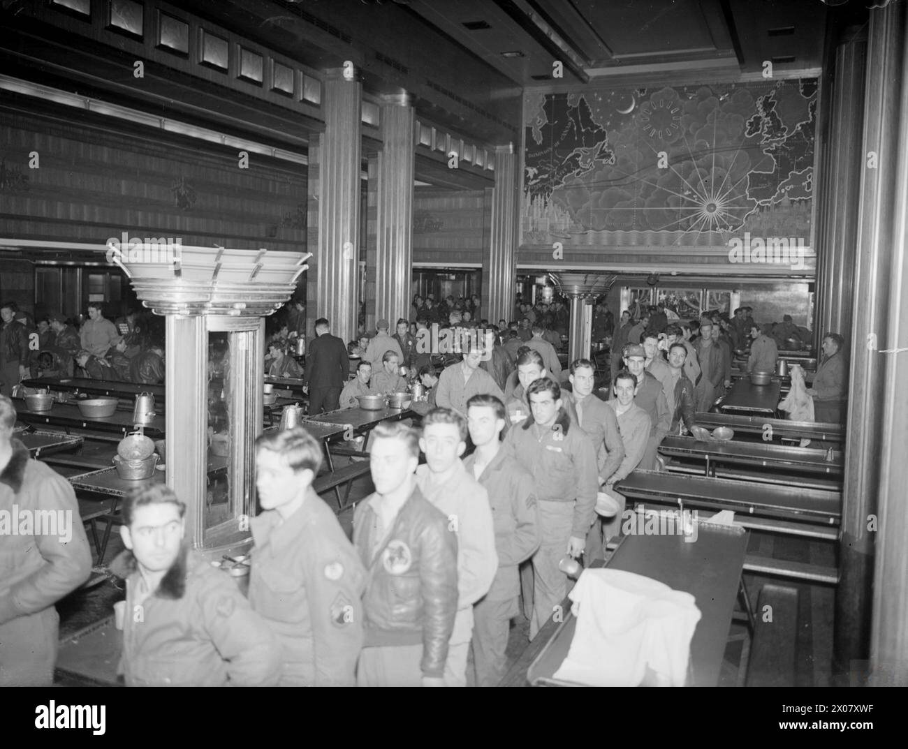 On 28 September 1944 at Greenock, the 84,000-ton Cunard liner Queen ...