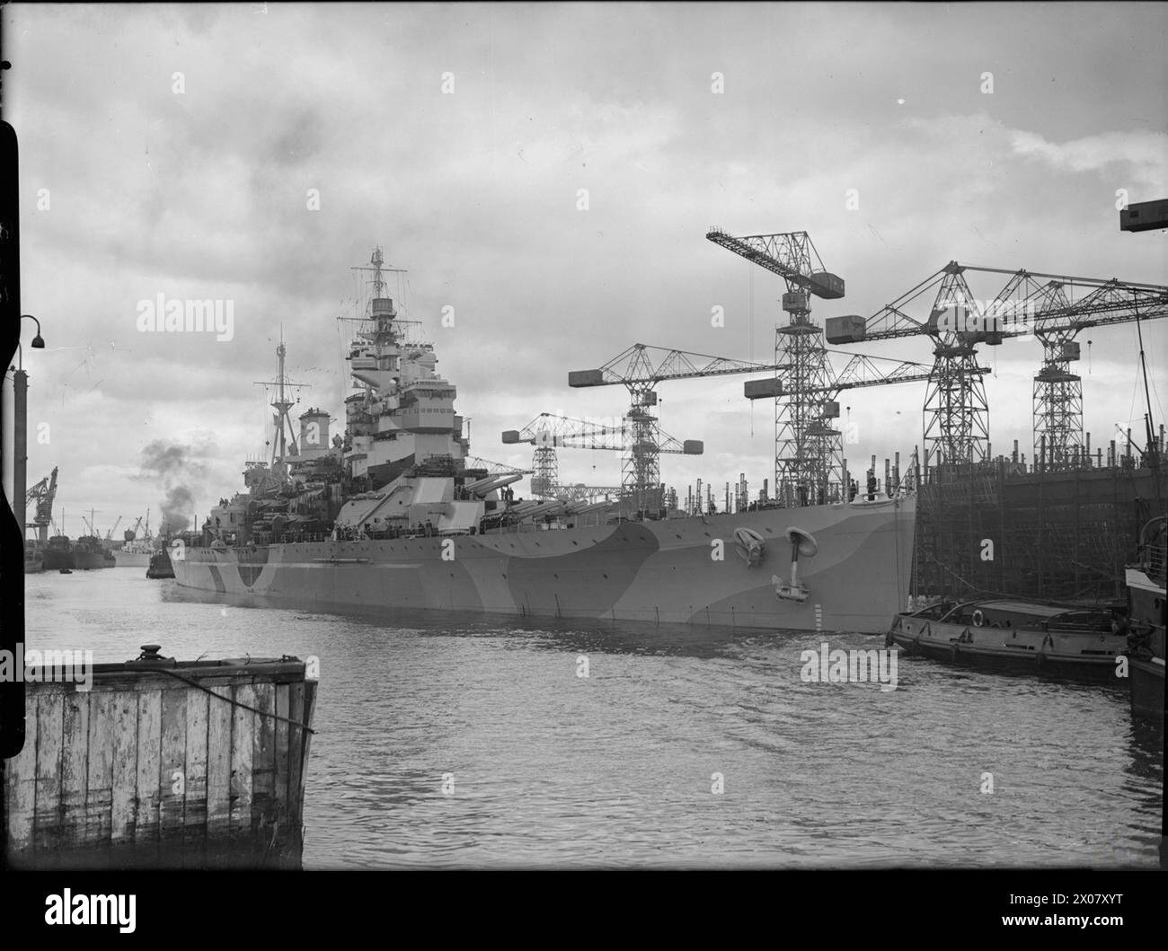 THE ROYAL NAVY DURING THE SECOND WORLD WAR - After completion, the ...