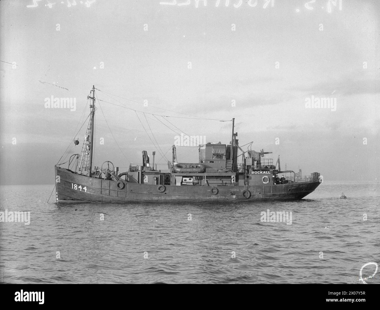 ROCKALL - At anchor Rockall Stock Photo - Alamy