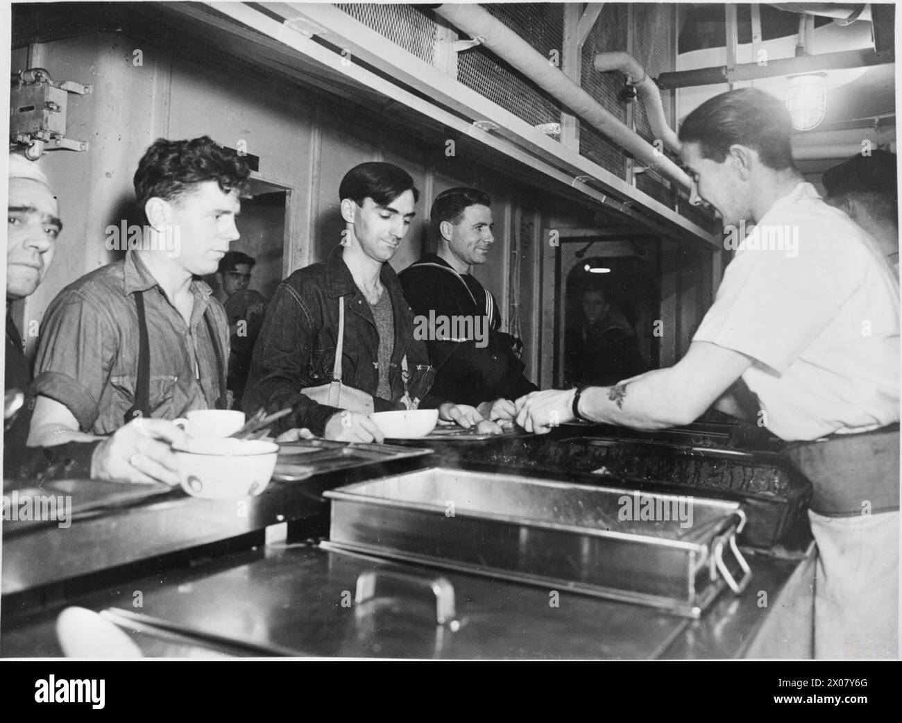 THE ROYAL NAVY DURING THE SECOND WORLD WAR - The cafeteria system of ...