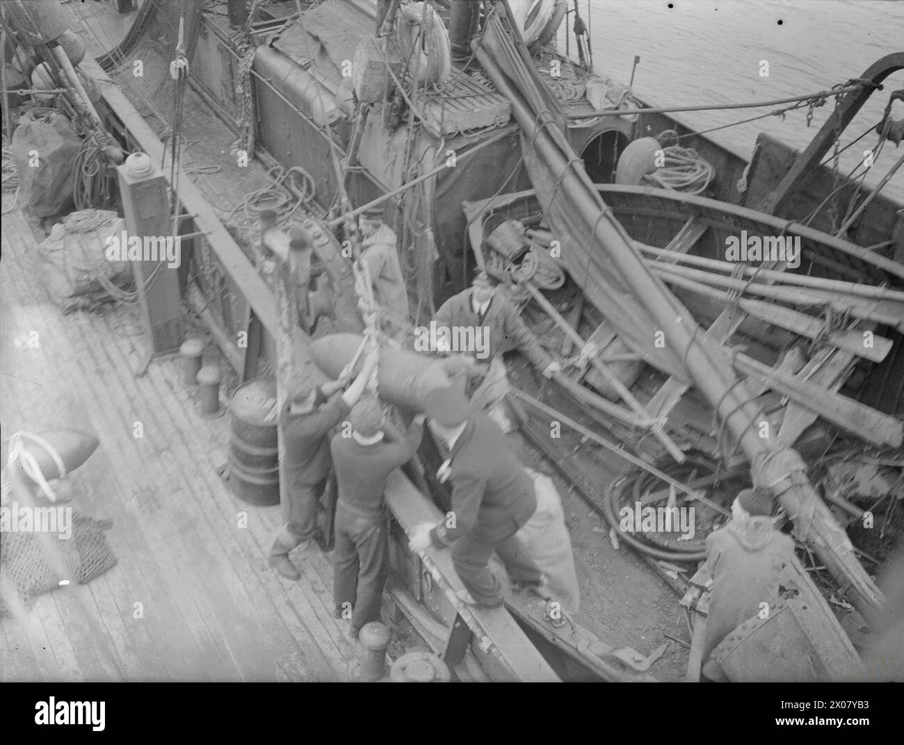 ATTACK ON THE FISHING TRAWLER STRATH BLARE. MARCH 1941. ON THE 8TH OF ...