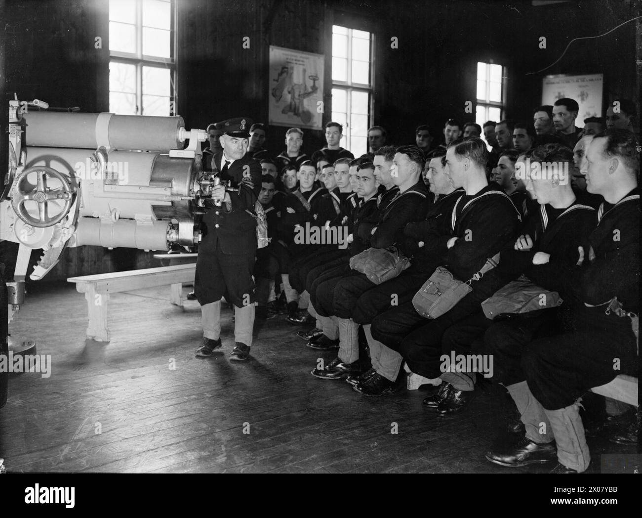 THE ROYAL NAVY DURING THE SECOND WORLD WAR - At HMS RALEIGH, the naval ...