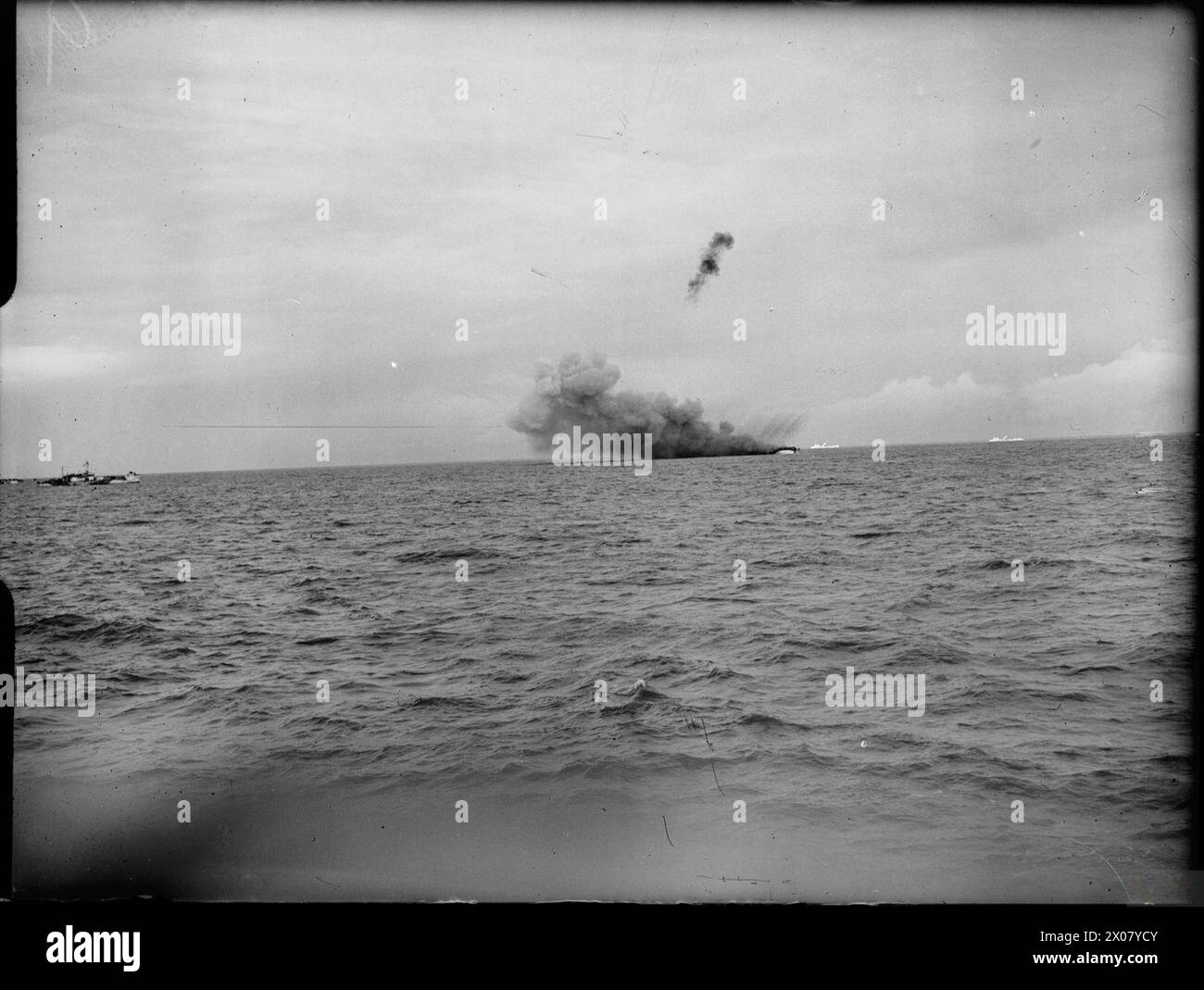 Royal Marine commandos landed on Walcheren at Westkapelle, firing ...