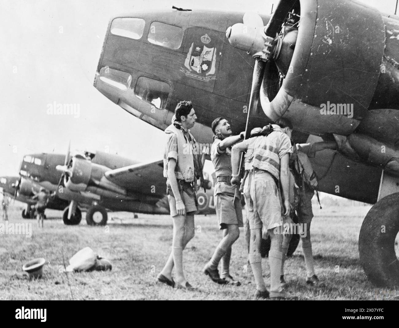In 1941–1945 at Chaklala, India, aircrews of No. 62 Squadron RAF ...