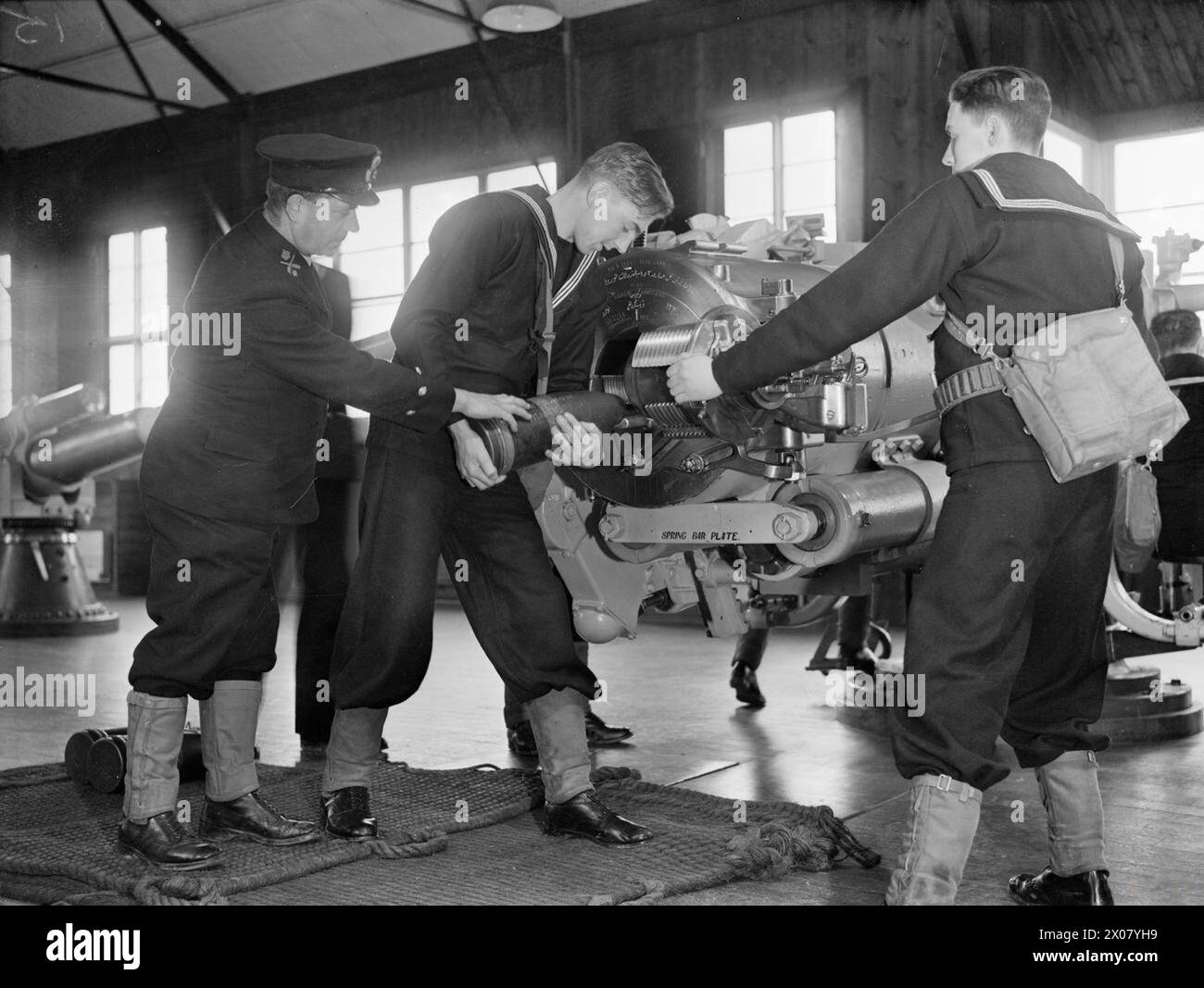 THE ROYAL NAVY DURING THE SECOND WORLD WAR - At HMS RALEIGH, the naval ...