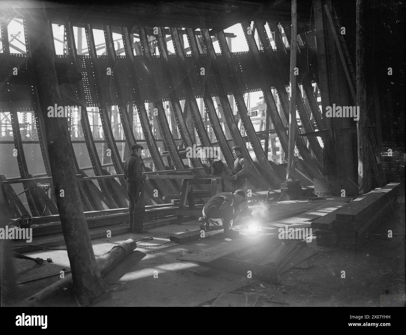 PRE-FABRICATION IN SHIPBUILDING. 29, 30 AND 31 MARCH 1943, NEWCASTLE ...