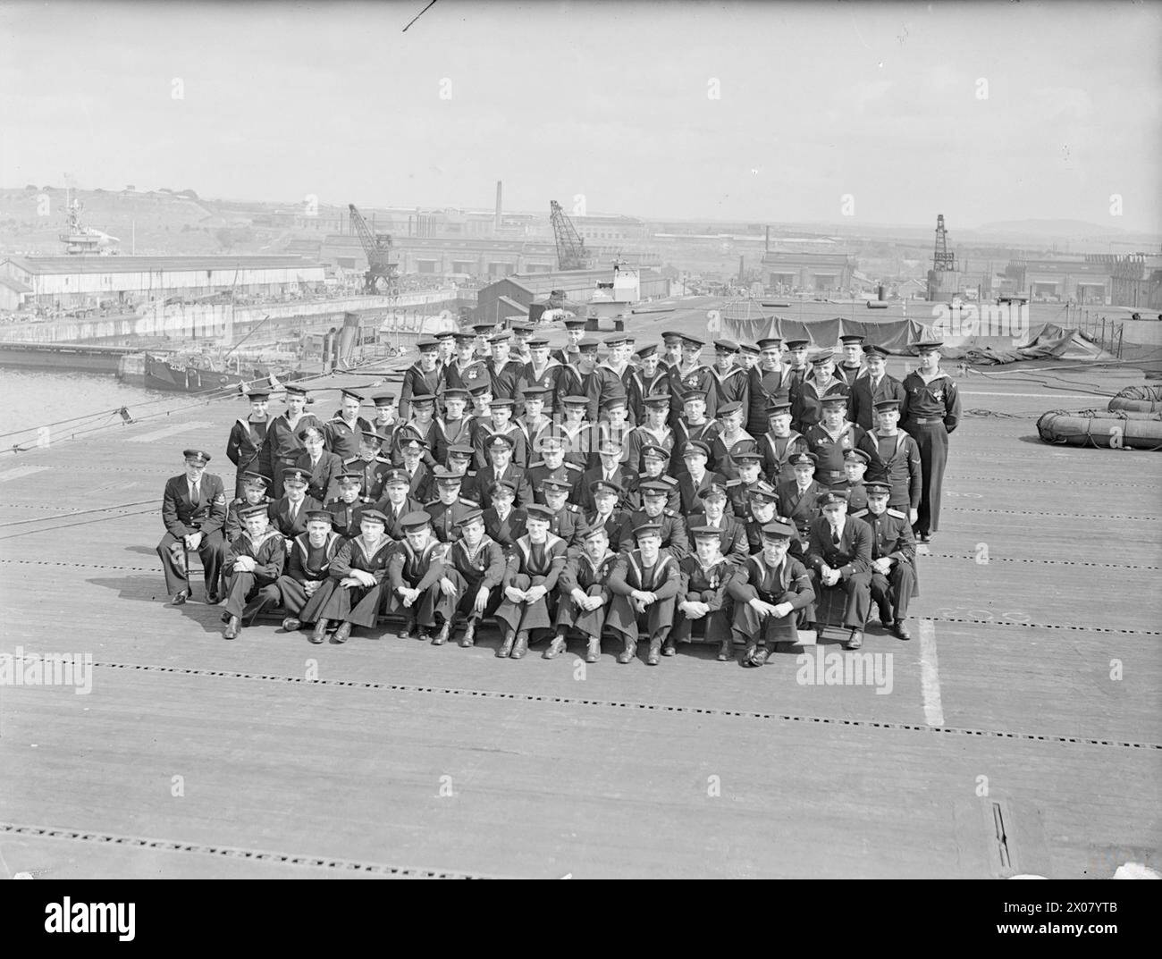 THE BRITISH NAVY'S GIFT TO RUSSIA. 29 TO 31 MAY 1944, ROSYTH. THE ...