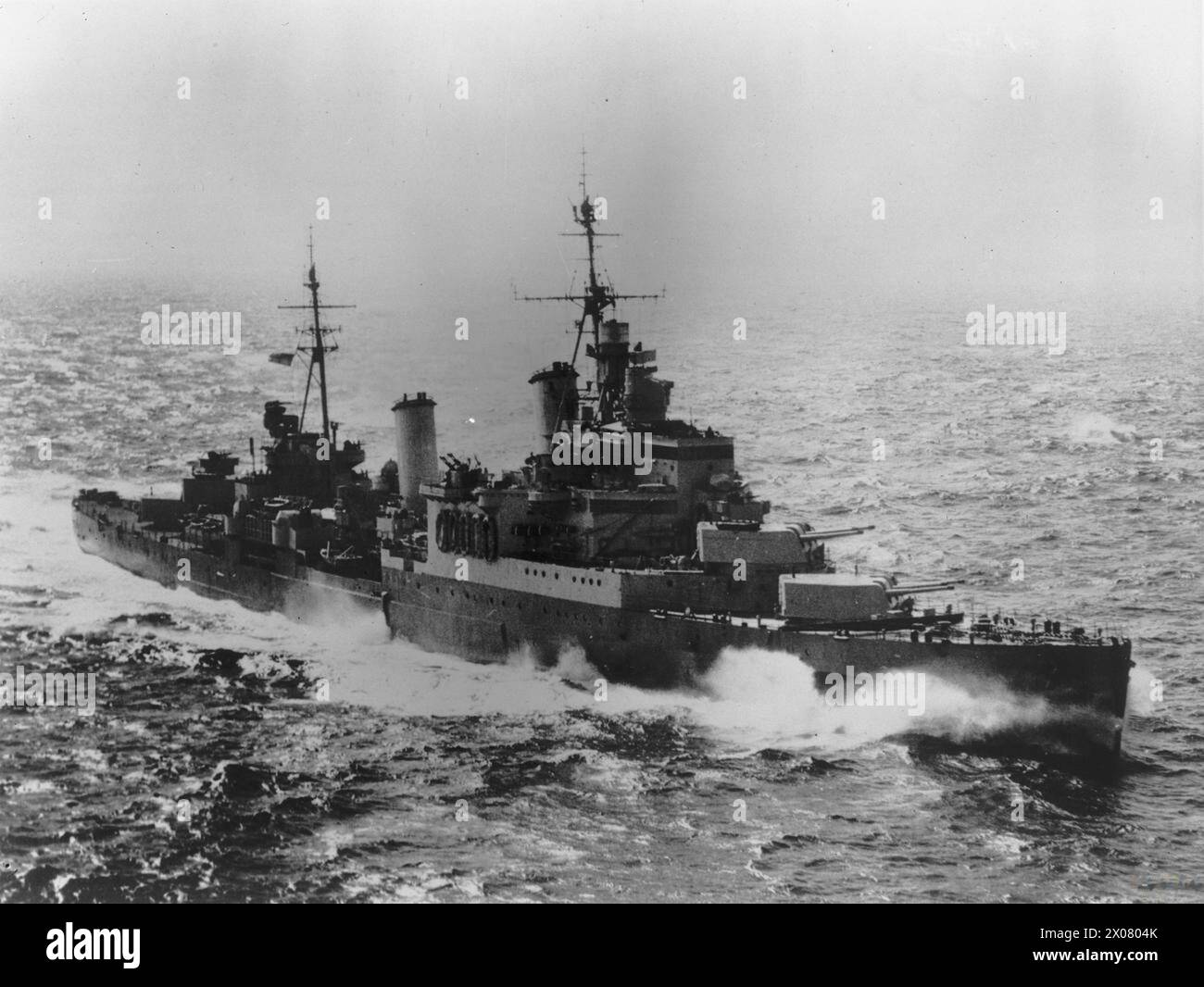HMS SHEFFIELD - Underway Sheffield Stock Photo - Alamy
