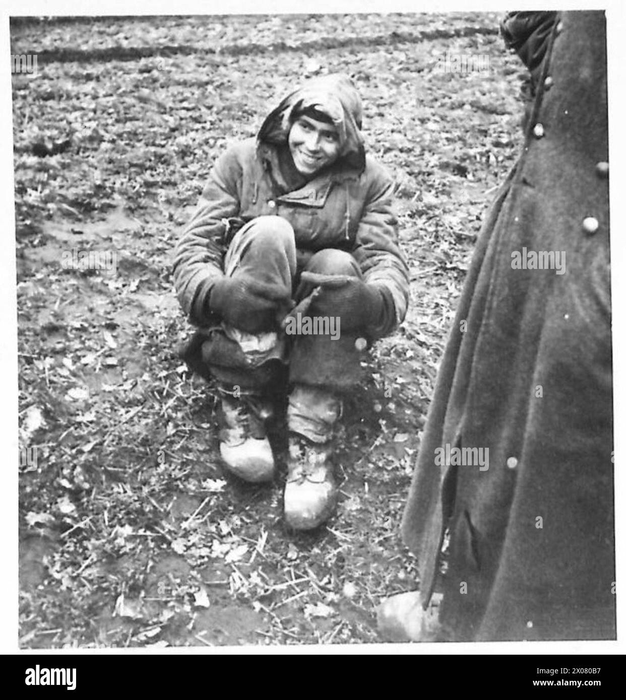 Various types of prisoners taken by British troops of the 21st Army ...