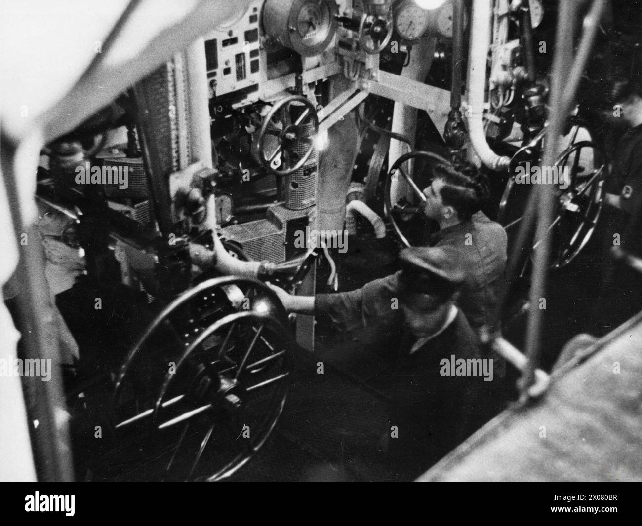 ON BOARD A DESTROYER. AUGUST 1940, ON BOARD THE BRITISH DESTROYER HMS ...