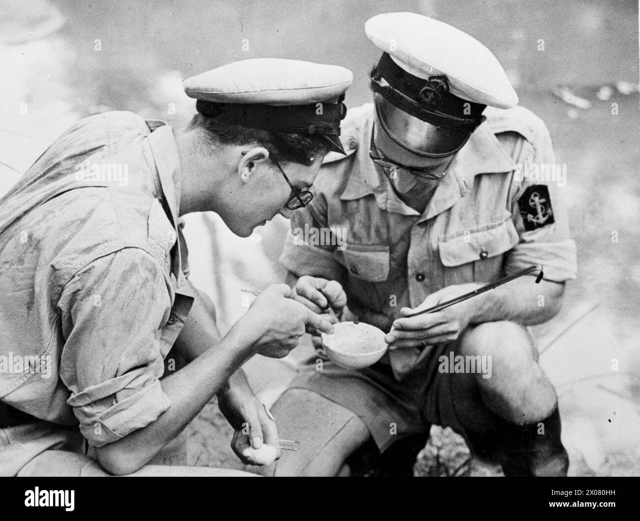 THE ROYAL NAVY FIGHTS DISEASE IN THE EAST. DECEMBER 1944, HMS RAJALYIA ...