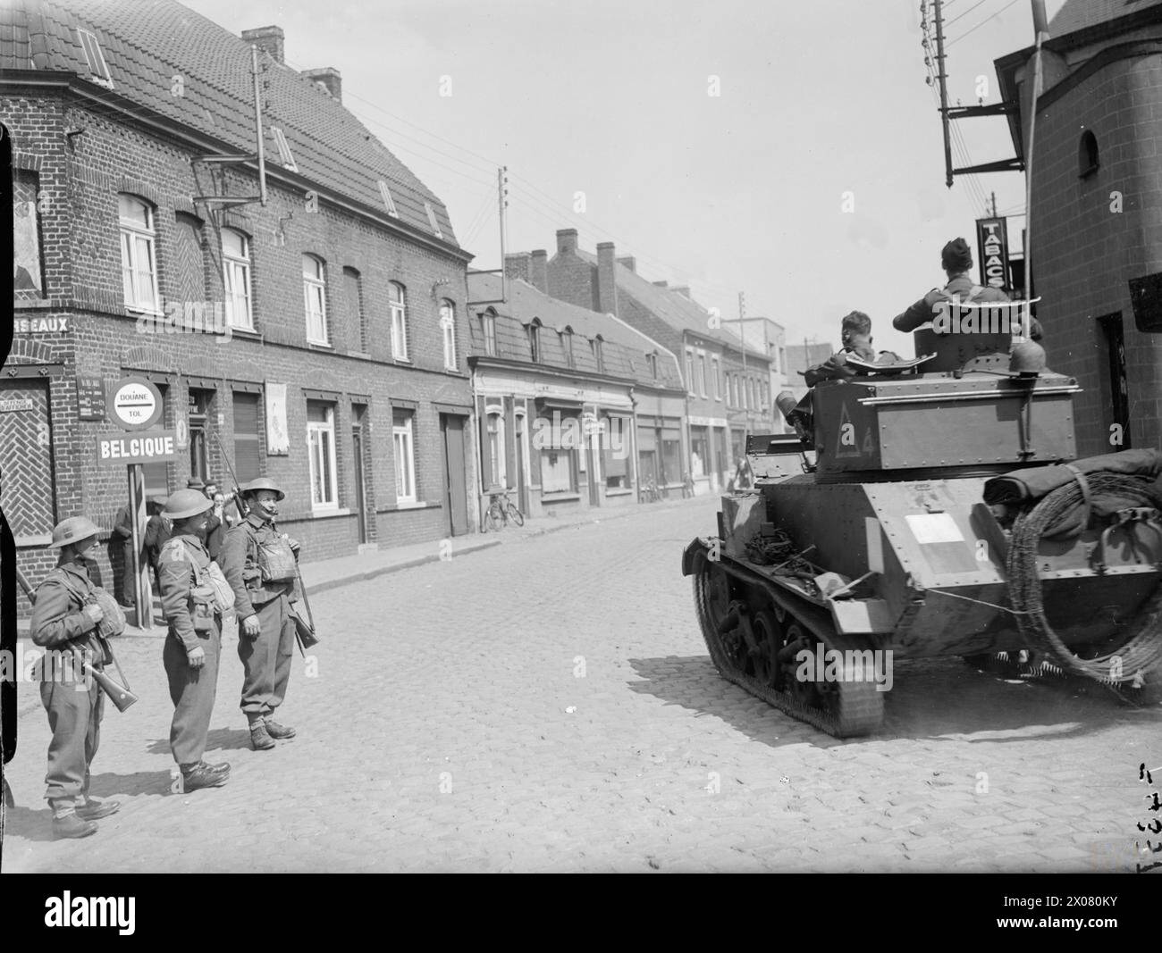British expeditionary force tanks hi-res stock photography and images ...