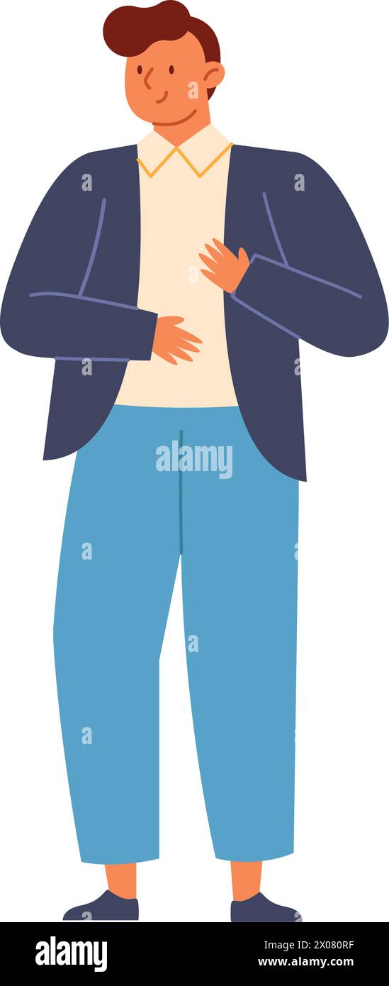 Stag man Stock Vector Images - Alamy