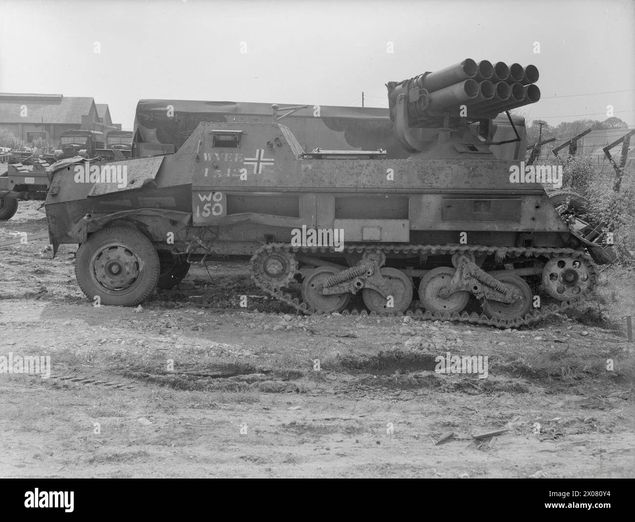 Wwii german tank half track hi-res stock photography and images - Alamy