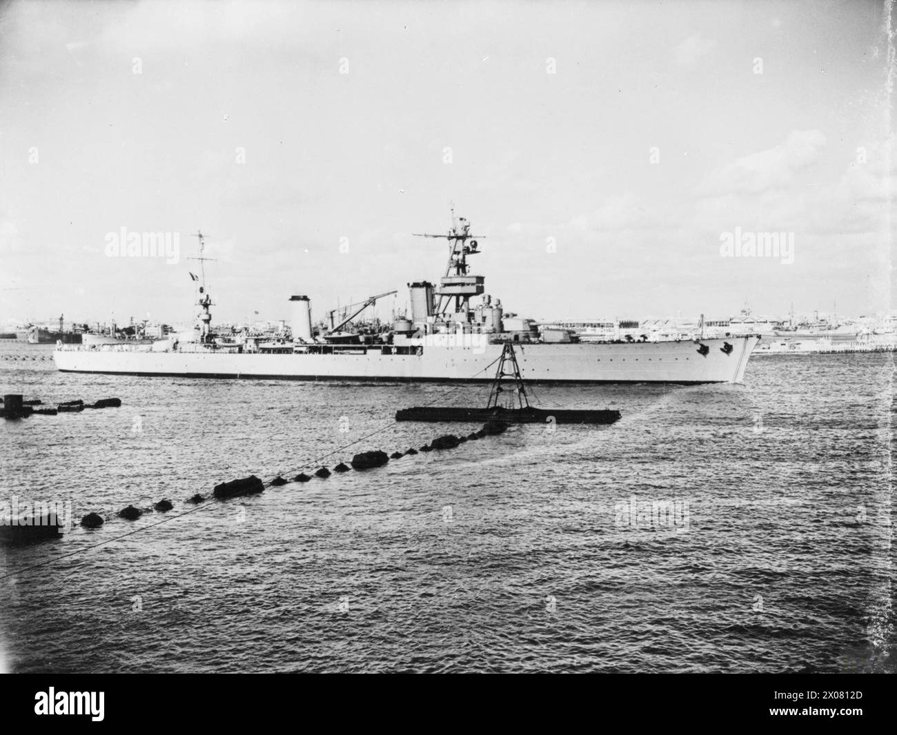 FRENCH FLEET LEAVES ALEXANDRIA. 23 JUNE 1943, ALEXANDRIA. - The French ...