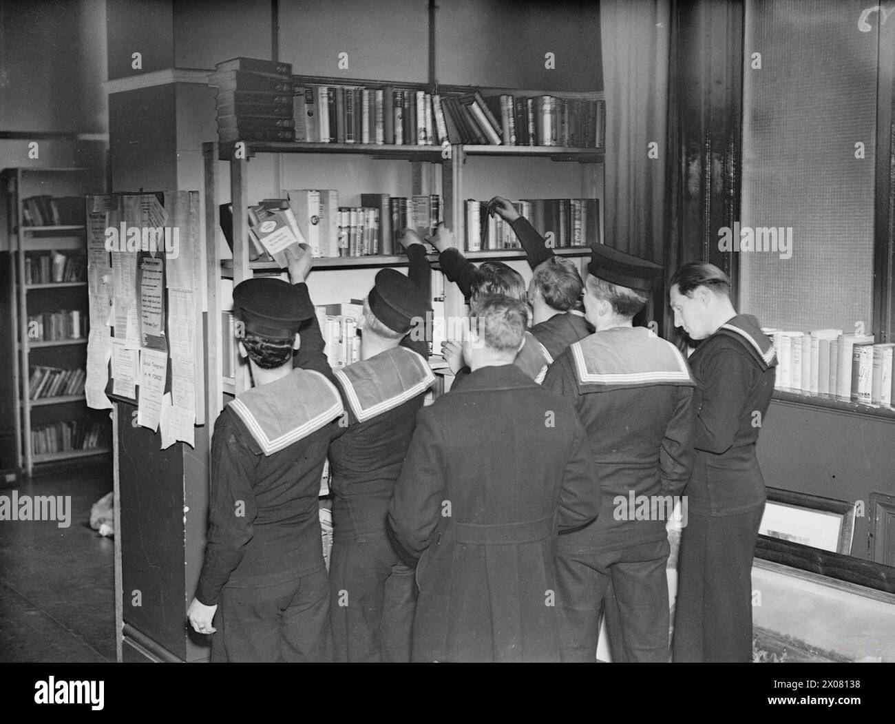 ROYAL NAVAL WAR LIBRARIES. LIVERPOOL 8-9 OCTOBER 1942. - Sailors ...