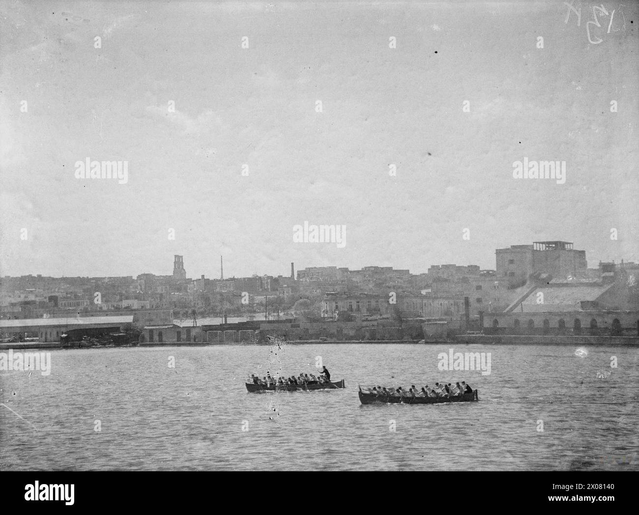 ON BOARD THE DESTROYER HMS KELVIN. MAY 1941, IN HARBOUR AT MALTA. - A ...