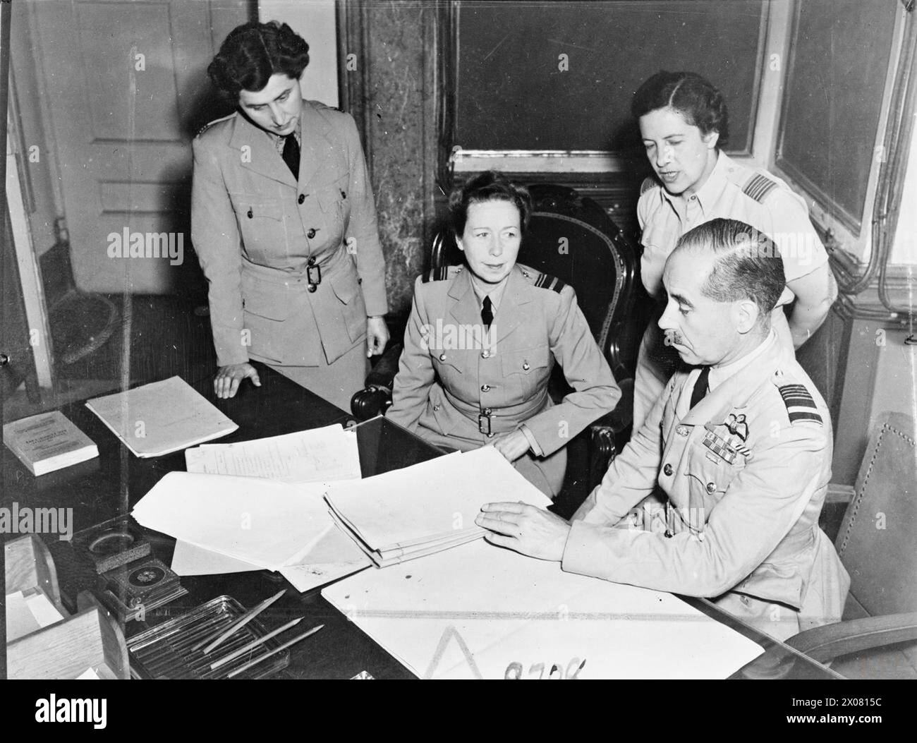 Air Chief Commandant Lady Welsh, Director of the Women's Auxiliary Air ...