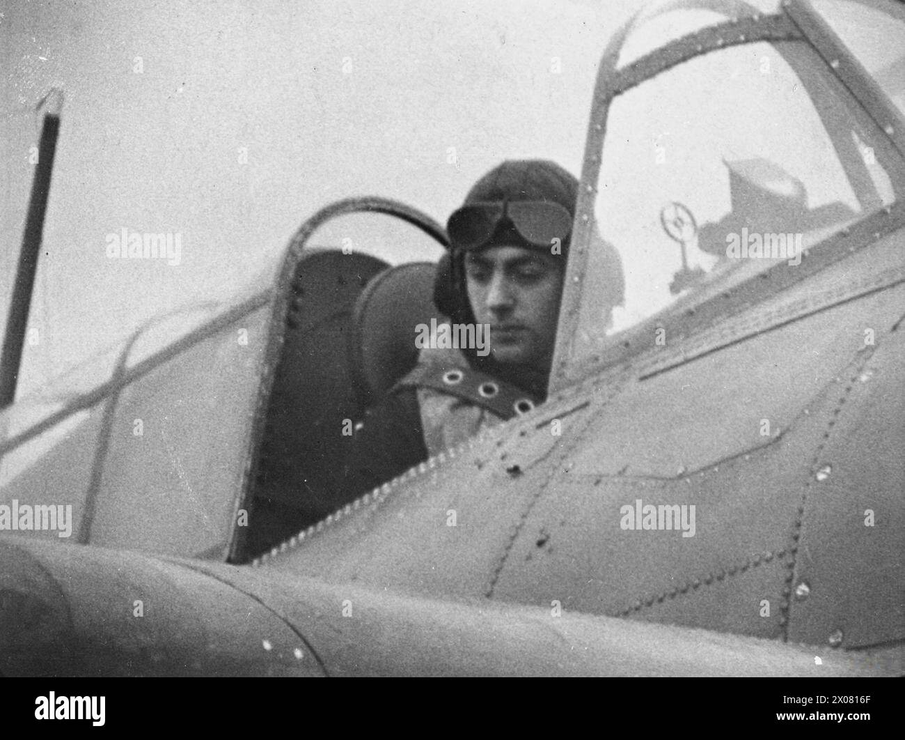 De havilland vampire cockpit hi-res stock photography and images - Alamy