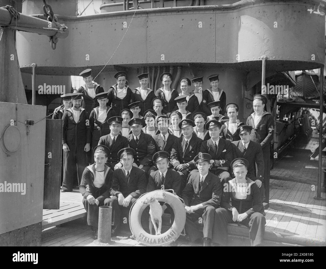 On 6 June 1943 aboard HMS Stella Pegasi at Scapa Flow, armed trawlers ...