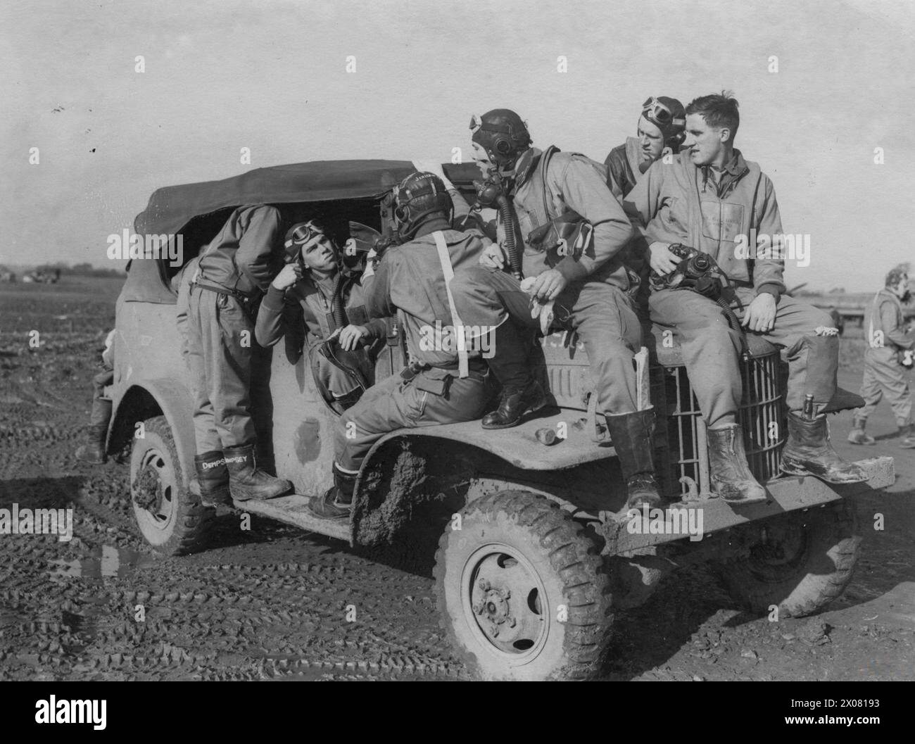 1943 8th air force pilots hi-res stock photography and images - Alamy