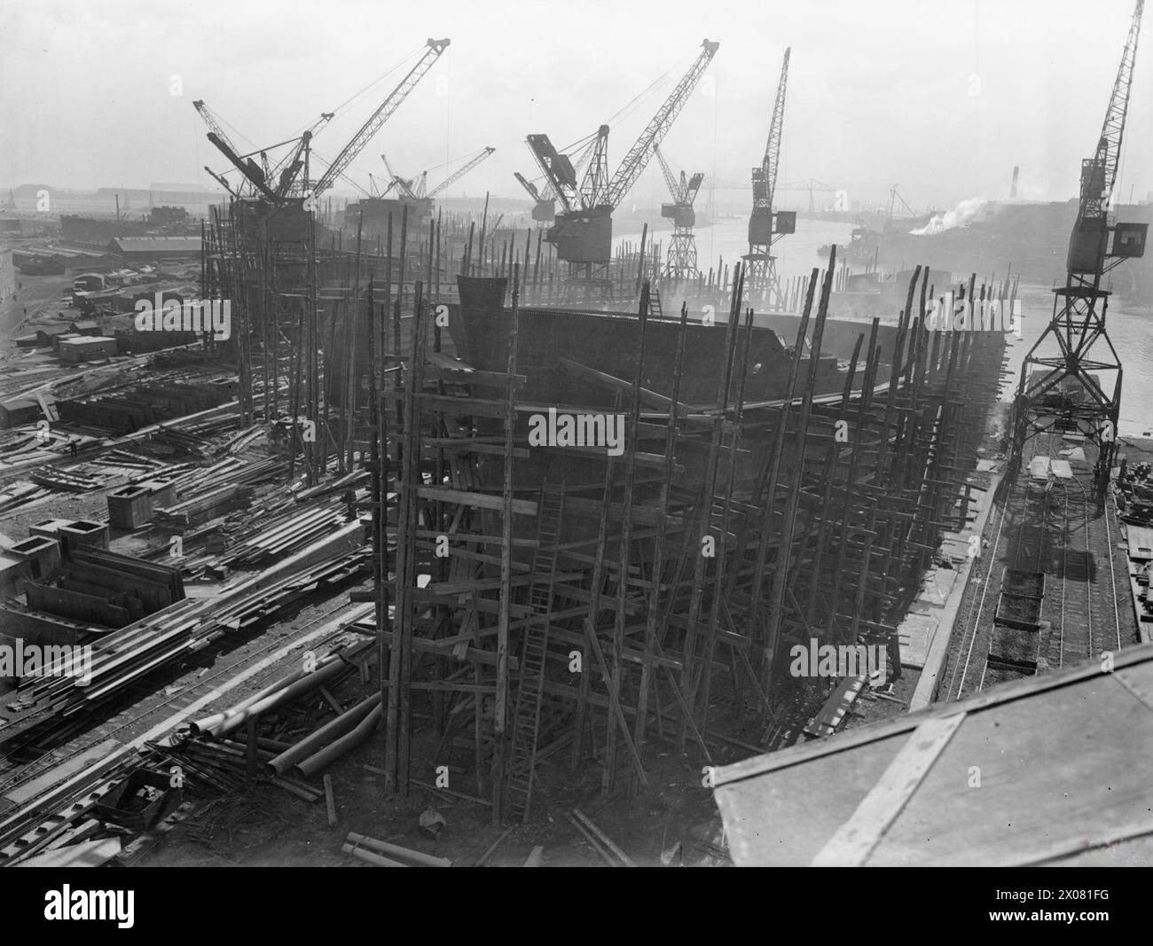 Furness Shipbuilding Co Ltd shipyard in Britain, 1939-1945 ...