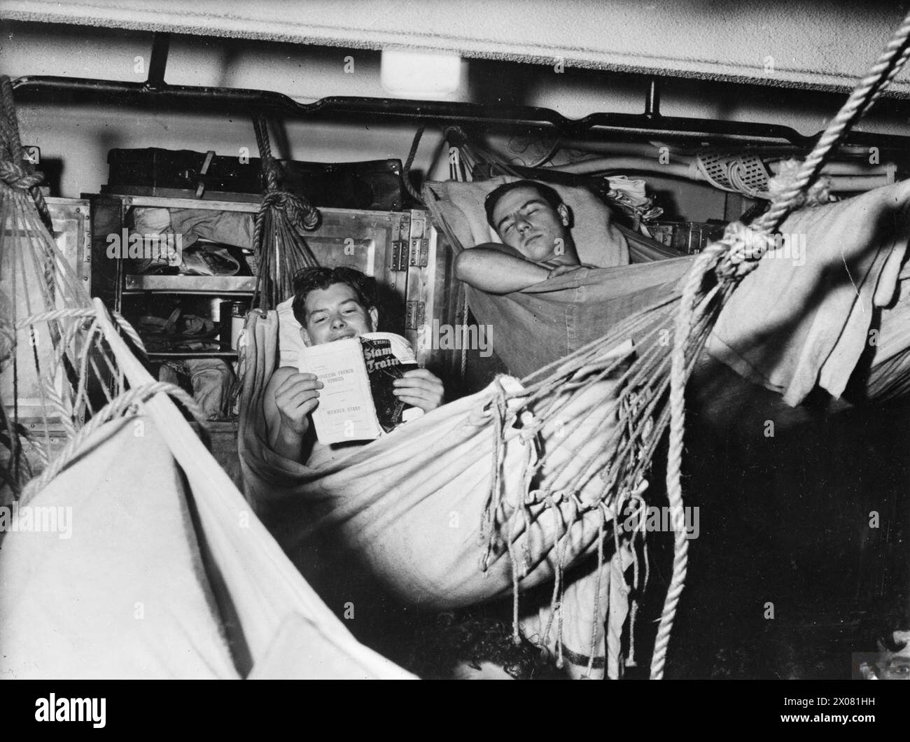 WITH HMS FORMIDABLE. AUGUST 1945, ON BOARD FORMIDABLE SERVING WITH THE ...