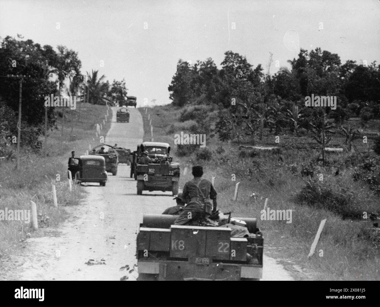During the Malaya campaign of 1941-1942, troops of the Australian ...