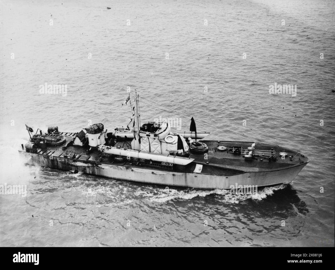 THE ROYAL NAVY DURING THE SECOND WORLD WAR - MTB 34 based at the ...