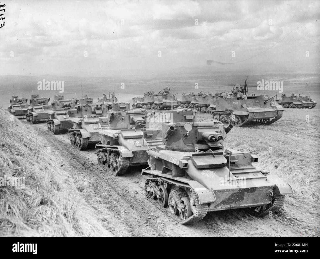 THE BRITISH ARMY IN FRANCE 1940 - Light Tank Mk VIs and Bren carriers ...