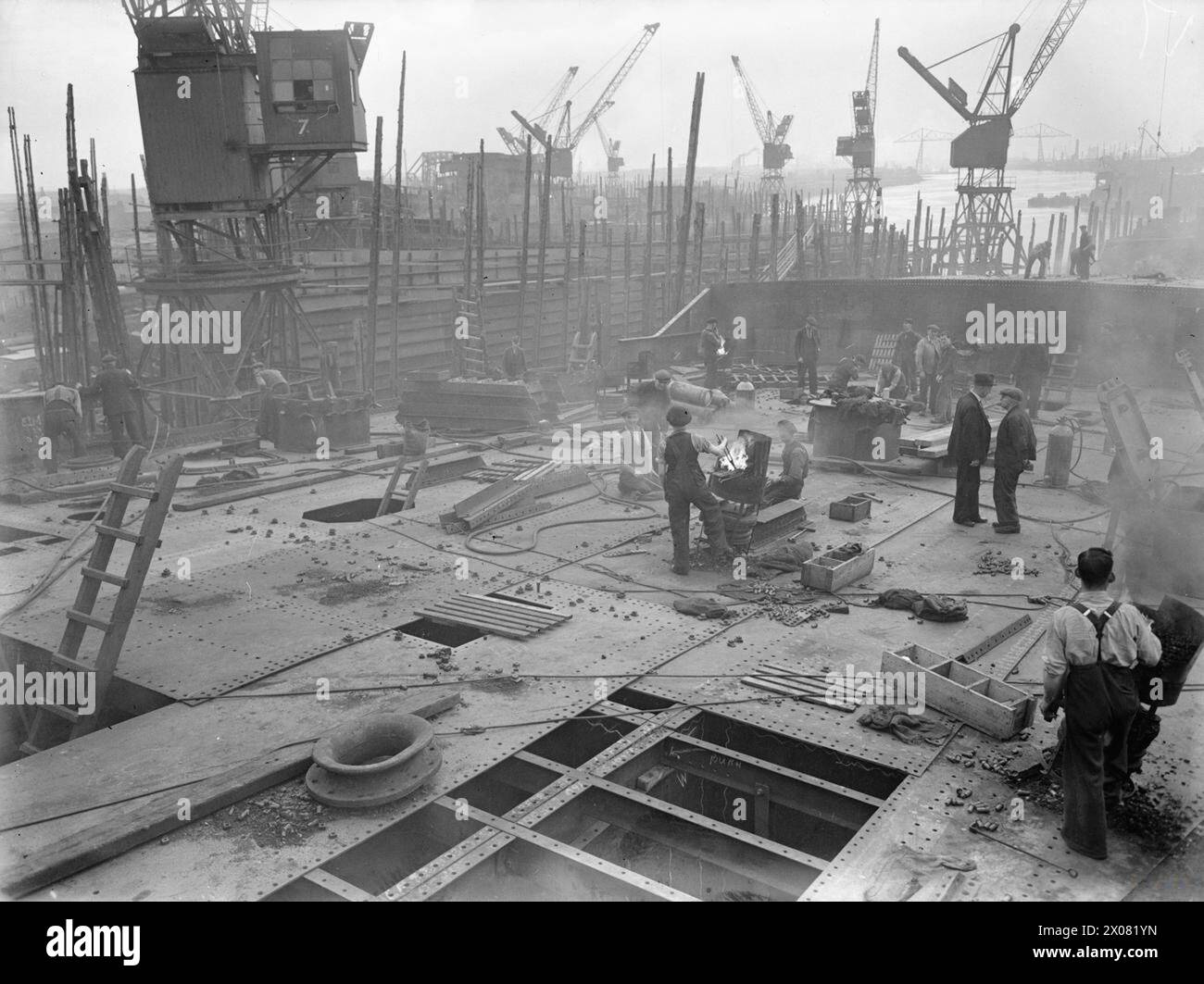 Tanker under construction hi-res stock photography and images - Alamy