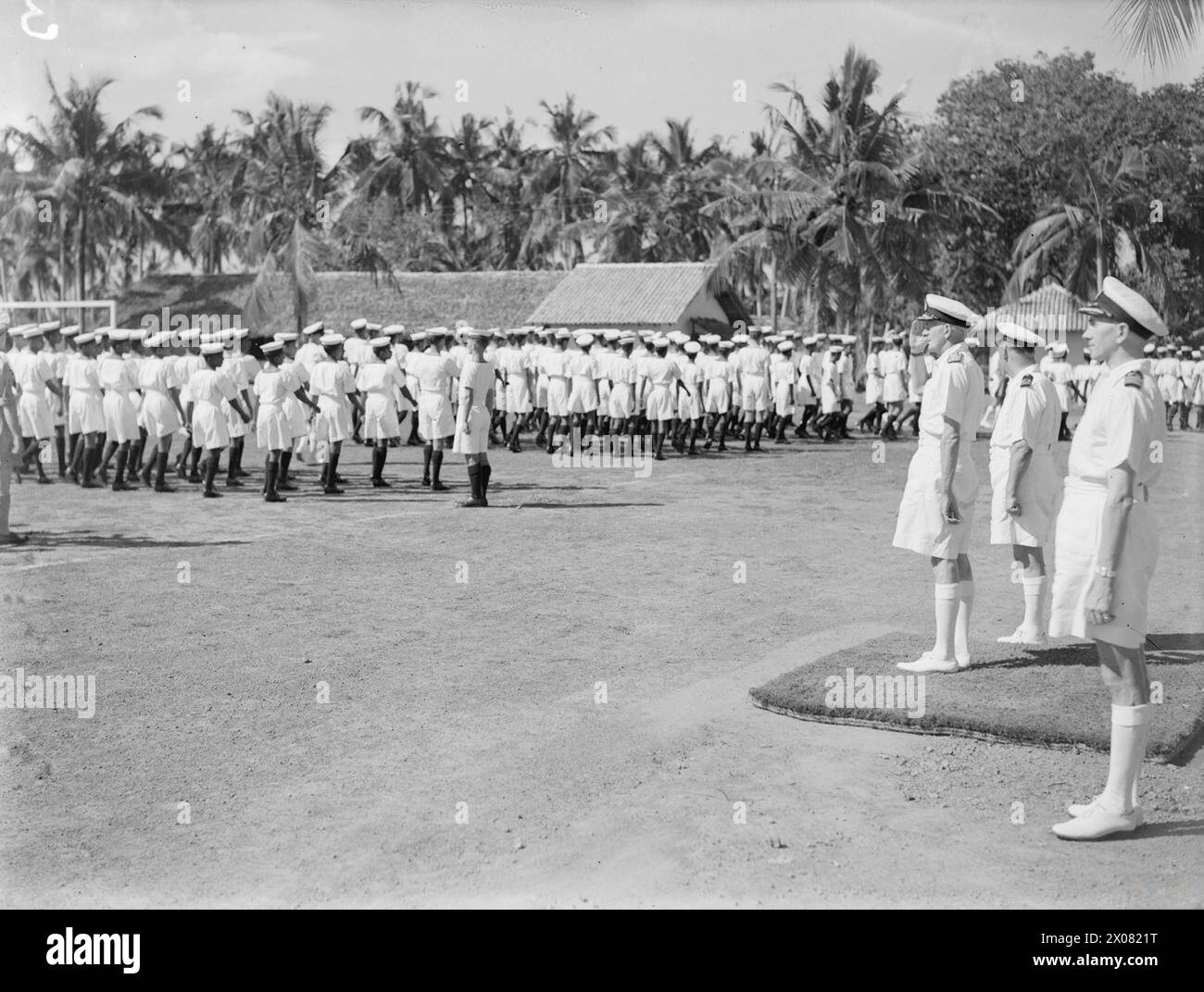 CEYLONESE RECRUITS TRAIN AT ROYAL NAVAL AIRCRAFT ESTABLISHMENT. JANUARY ...