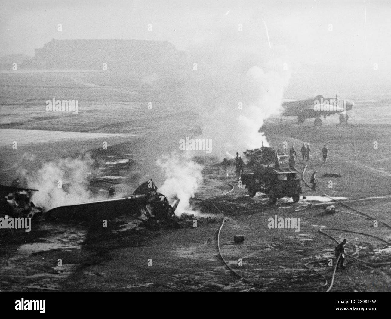 ROYAL AIR FORCE: 2ND TACTICAL AIR FORCE, 1943-1945. - Fire crews ...