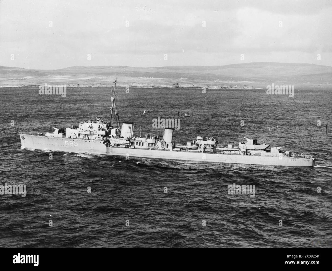 HNMS ISAAC SWEERS, DUTCH TJERK HIDDES CLASS DESTROYER WHICH WAS SUNK 13 ...