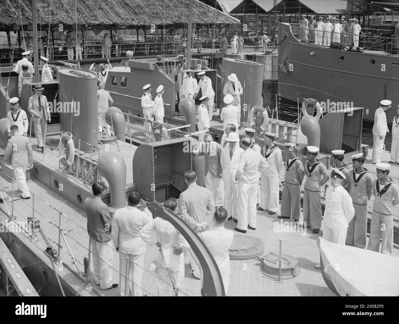 HANDING OVER OF THE FIRST FAIRMILE MOTOR TORPEDO BOATS TO BE BUILT IN ...