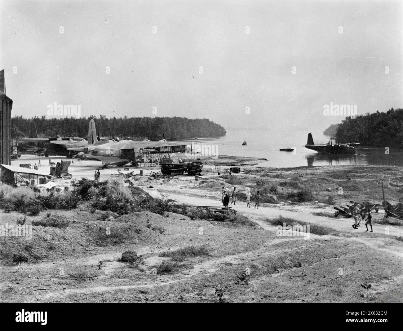 ROYAL AIR FORCE: WEST AFRICA COMMAND, 1941-1945. - View of the flying ...