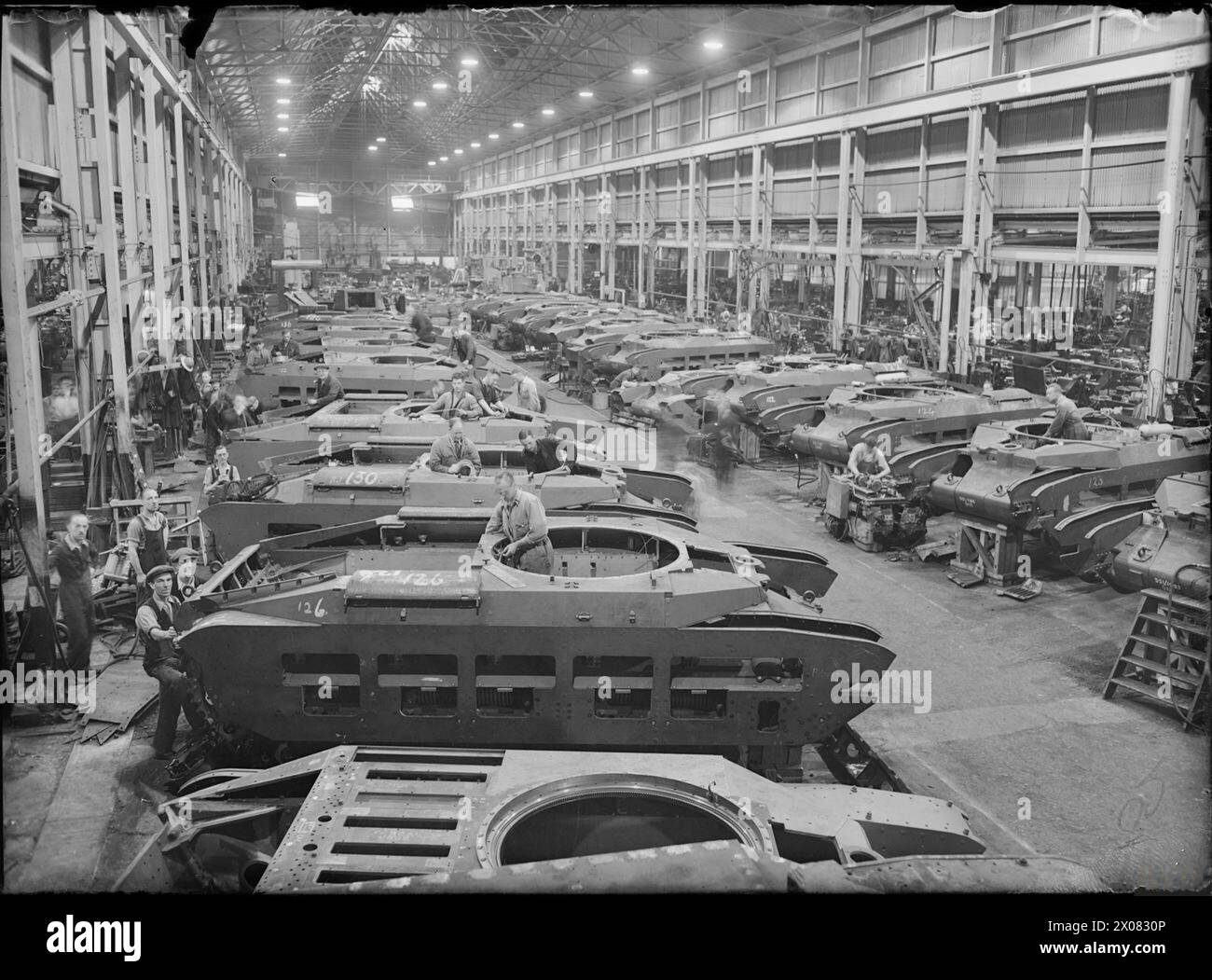 MATILDA TANK PRODUCTION DURING THE SECOND WORLD WAR, UK - A general ...