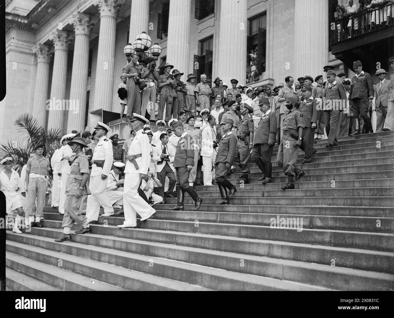 Formal japanese surrender proceedings hi-res stock photography and ...