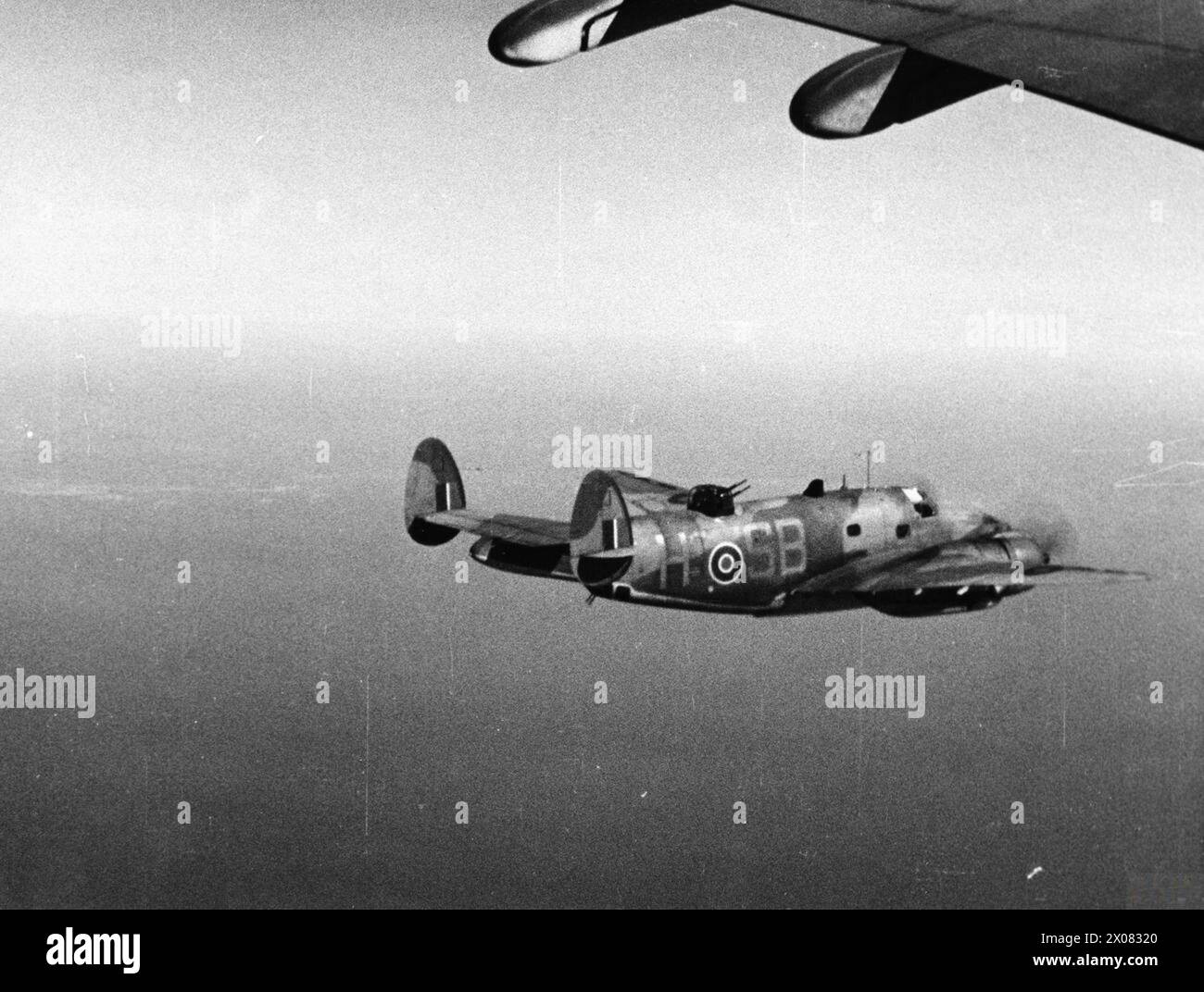 Lockheed Ventura Mark II AJ466 'SB-H' of No. 464 Squadron RAAF is shown ...