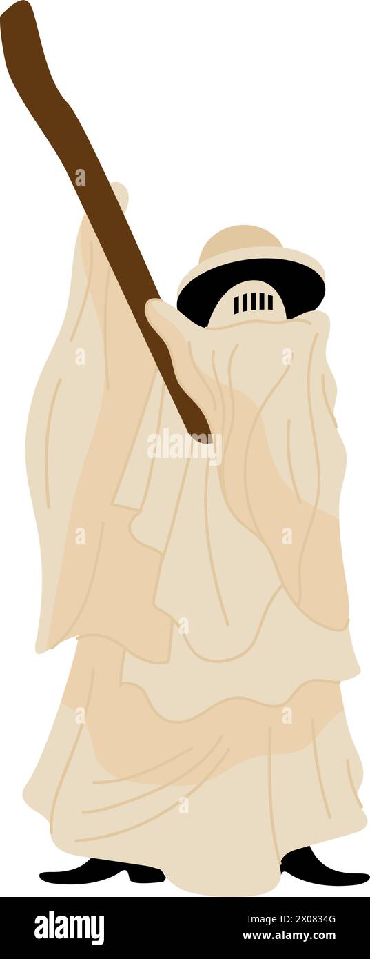 eyo festival procession Stock Vector Image & Art - Alamy