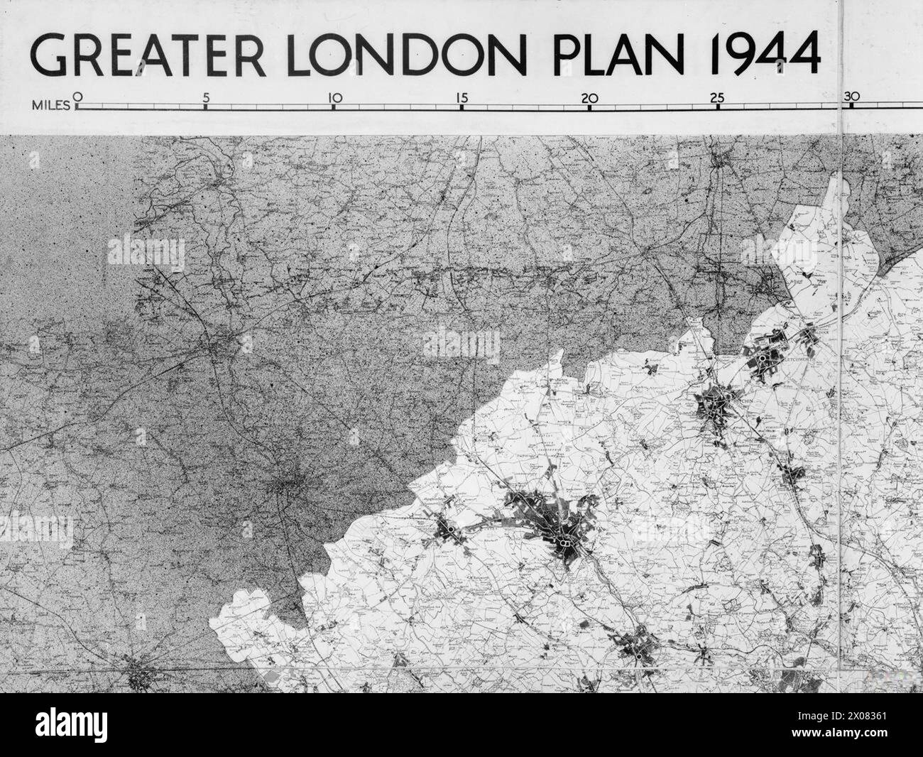 Map of britain 1939 hi-res stock photography and images - Alamy