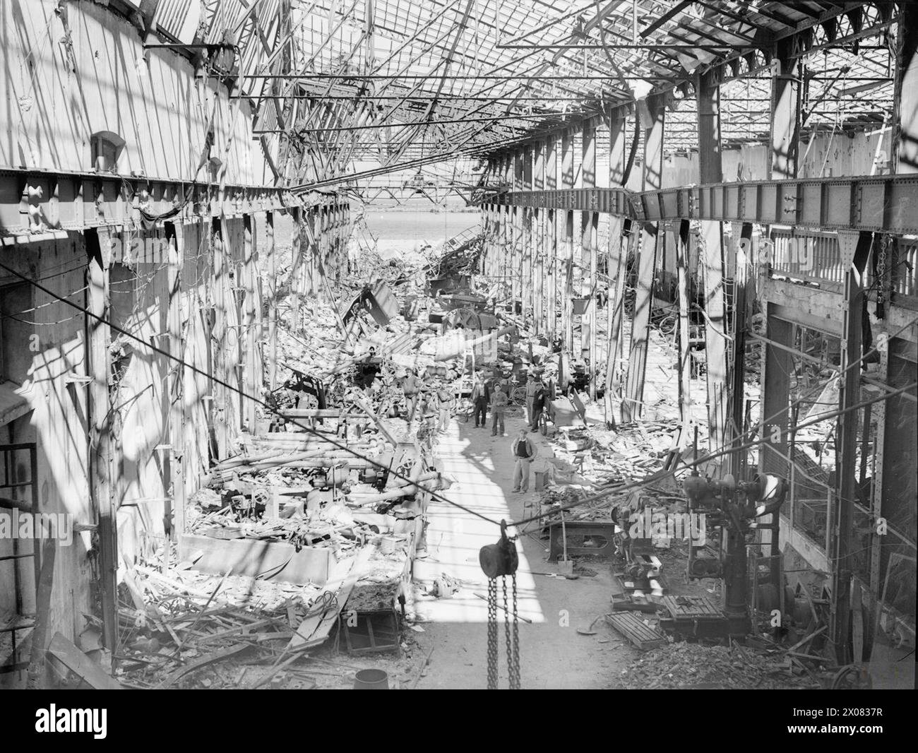 HOW THE ALLIED AIR FORCES STRAFED FERRYVILLE. 13 MAY 1943, FERRYVILLE ...