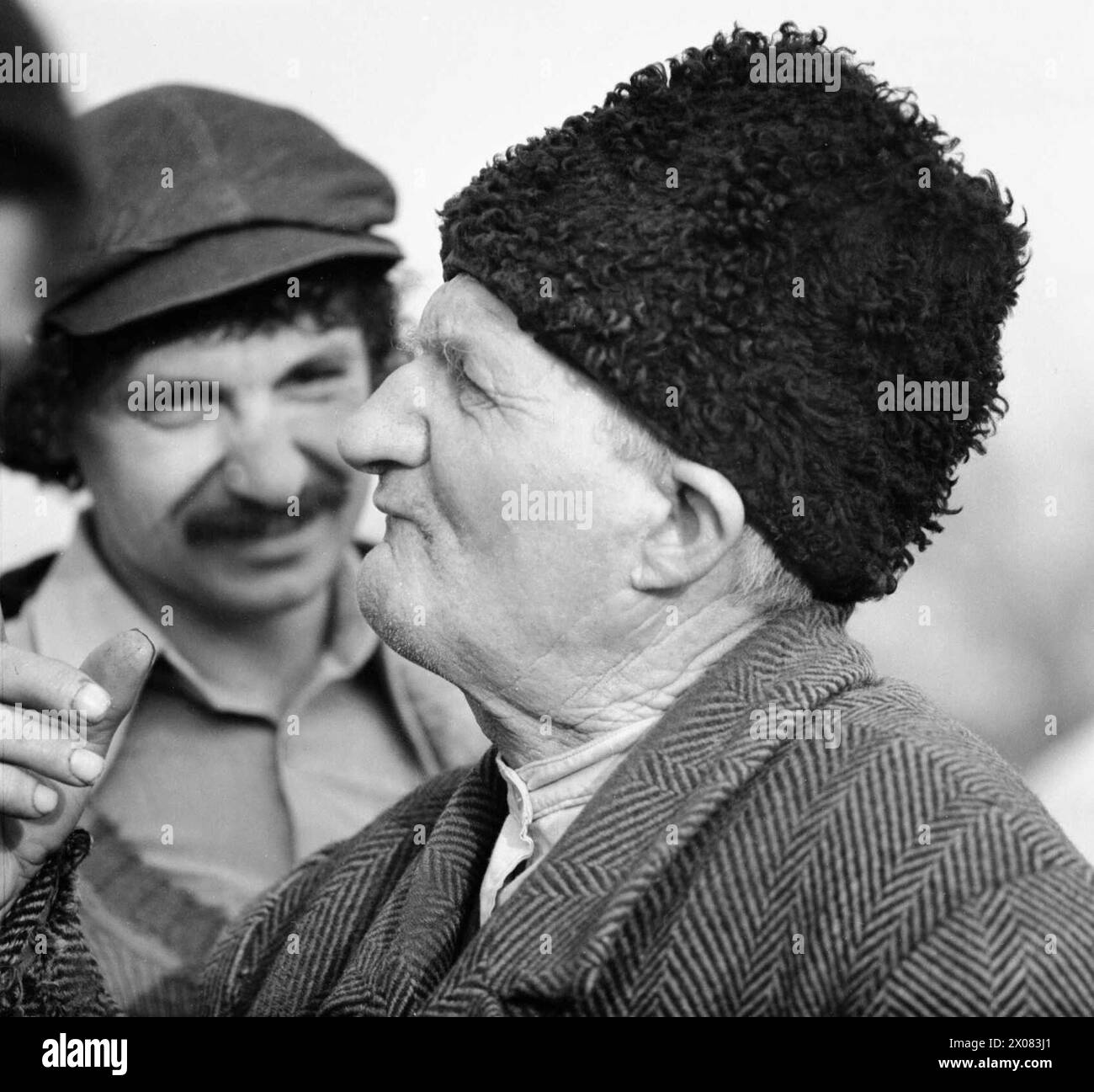 Poverty elderly person Black and White Stock Photos & Images - Alamy