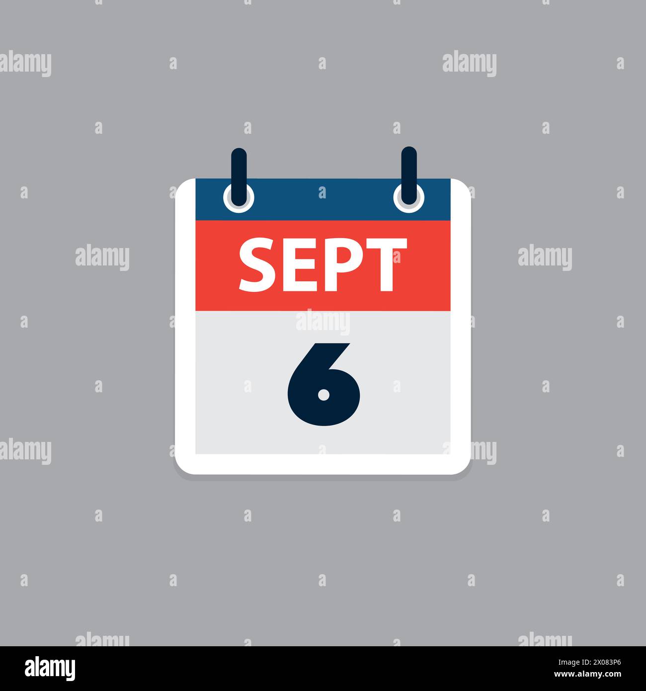 Calendar Page Design for Day September 6th, USA Labor Day in 2021 ...
