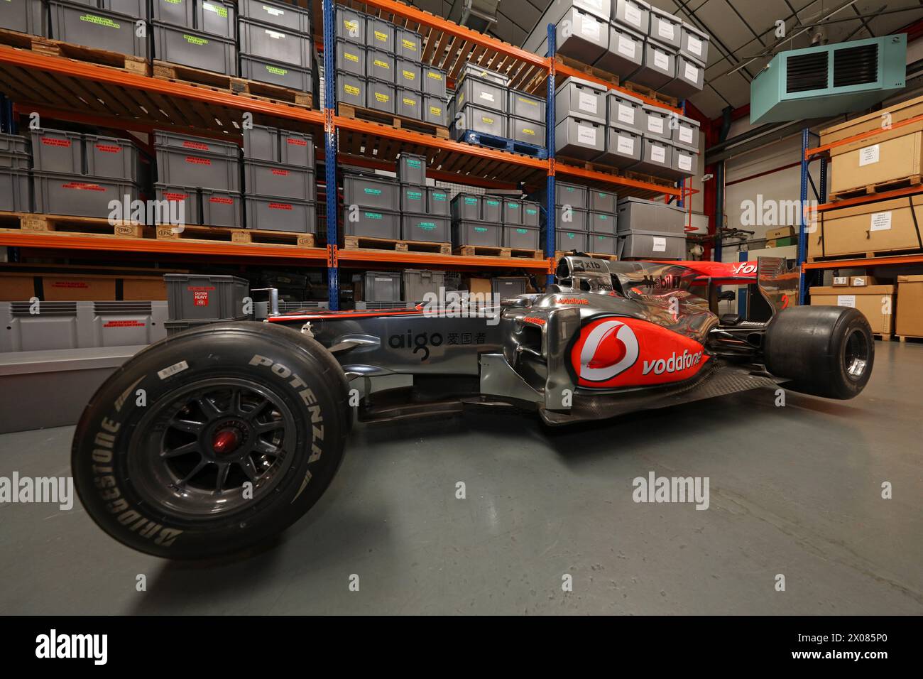 McLaren Formula One Heritage Centre Stock Photo - Alamy
