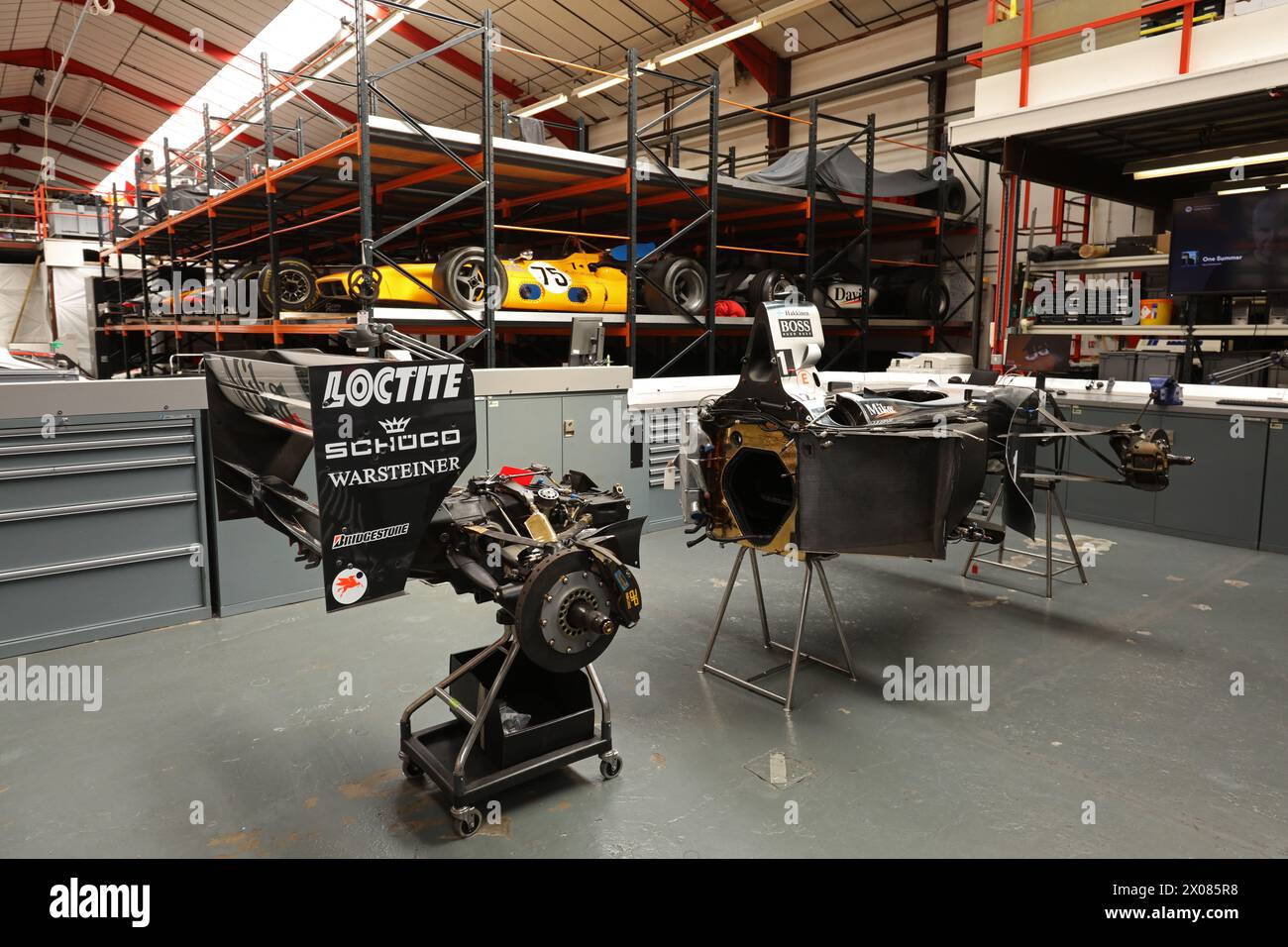 McLaren Formula One Heritage Centre Stock Photo - Alamy