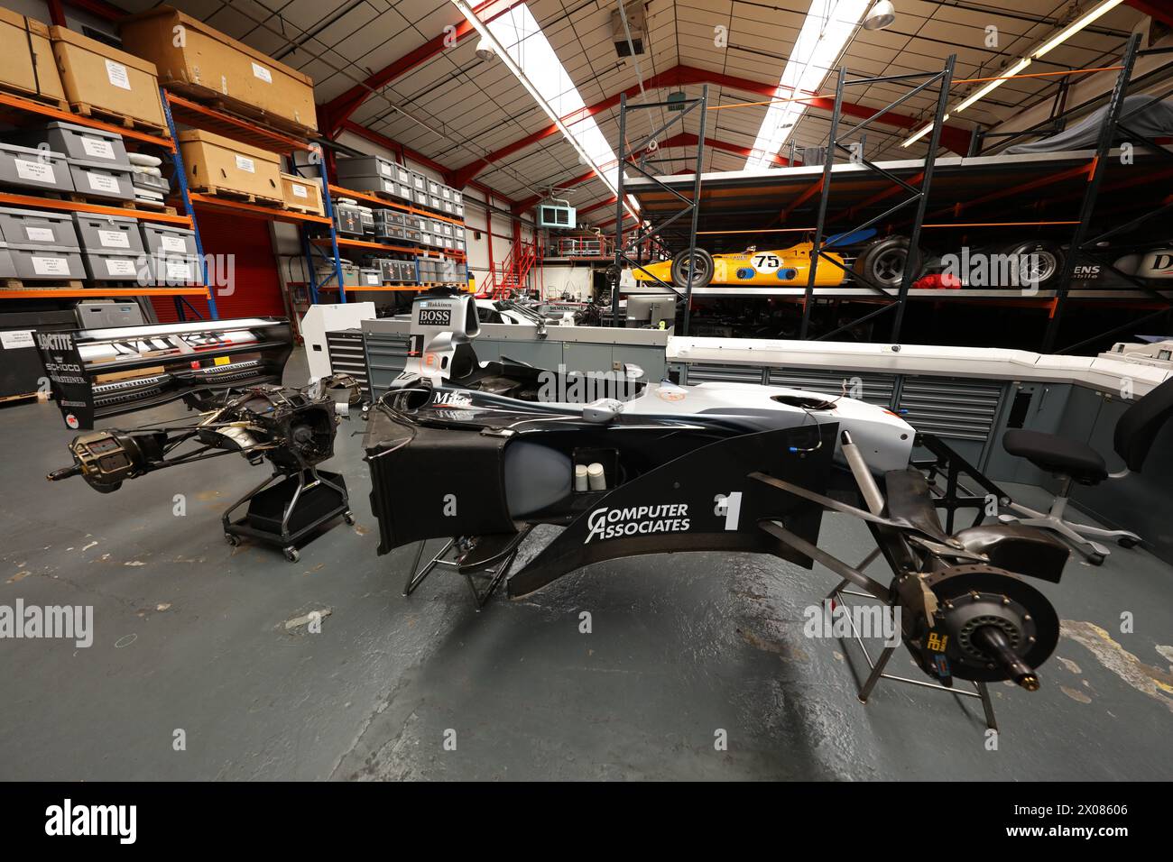 McLaren Formula One Heritage Centre Stock Photo - Alamy
