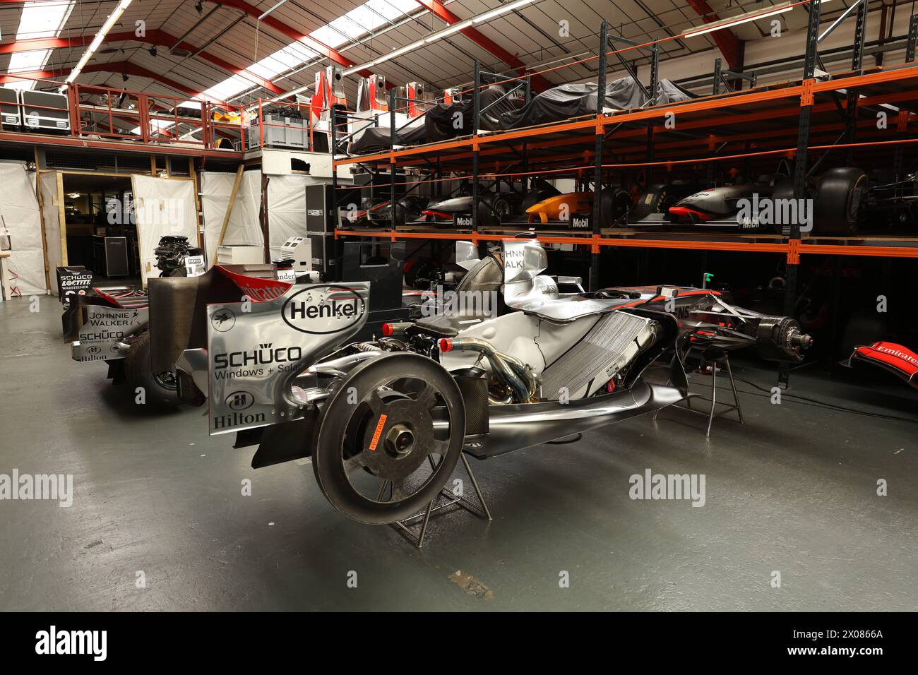 McLaren Formula One Heritage Centre Stock Photo - Alamy