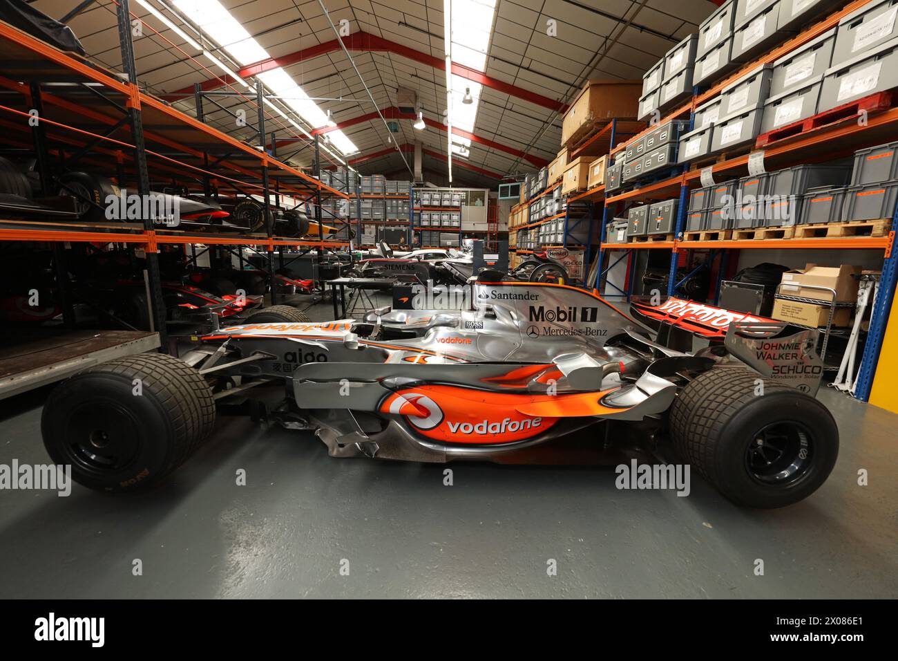 McLaren Formula One Heritage Centre Stock Photo - Alamy