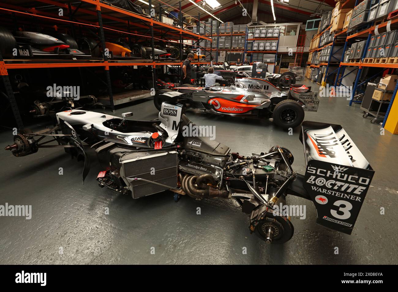 McLaren Formula One Heritage Centre Stock Photo - Alamy